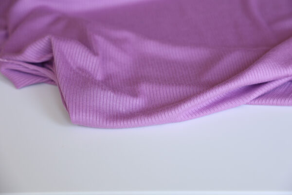 Violet Ribbed Modal Knit (made with Tencel™ fibres) – Sister Mintaka